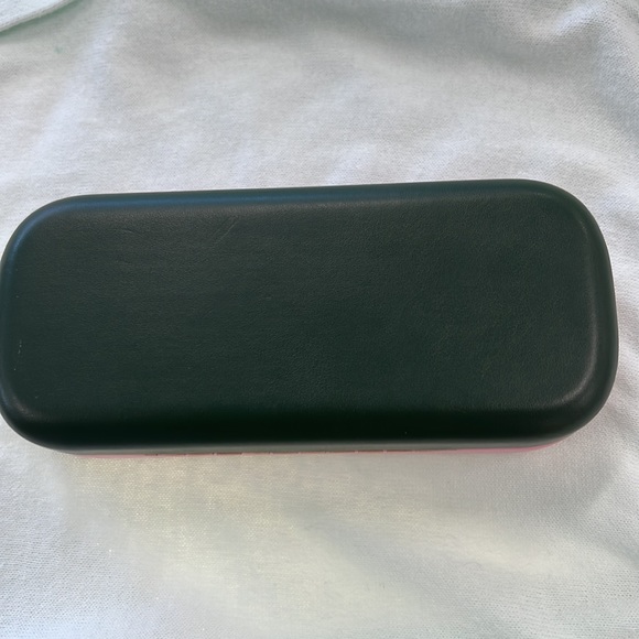 kate spade | Accessories | Kade Spade Pinkgreen Hard Glasses Case Brand ...